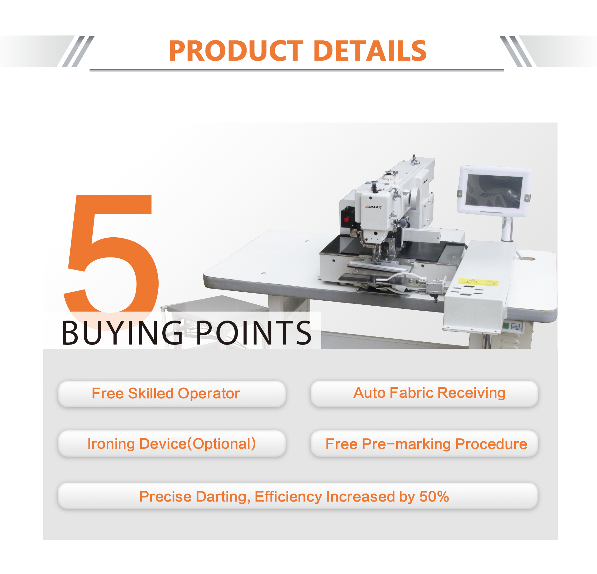 AUTO DART PLEATING MACHINE - 泉州硕迈斯自动化科技有限公司